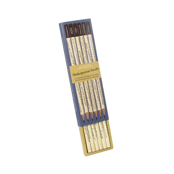 Shakespeare Insults Pencil Set – Bodleian Libraries