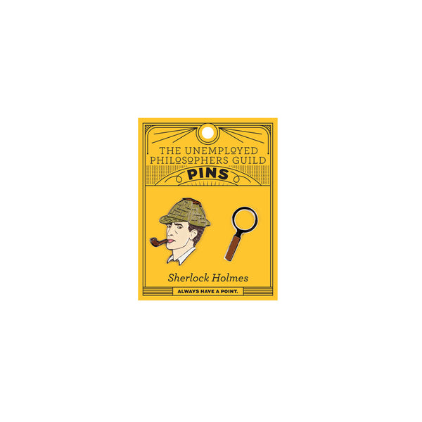Sherlock Holmes Set of 2 Pins – Bodleian Libraries