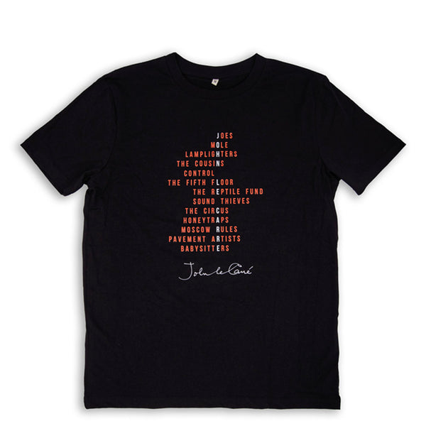 John le Carré Spy Terminology T-Shirt – Bodleian Libraries