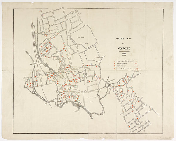 Drink Map of Oxford – Bodleian Libraries