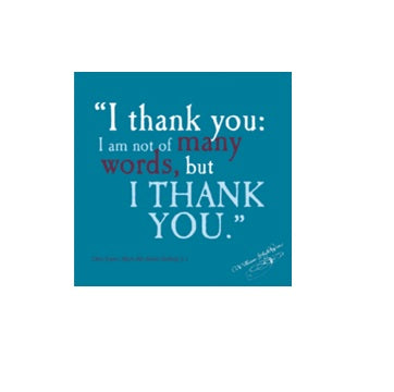 I Thank You Shakespeare Quote Greetings Card – Bodleian Libraries